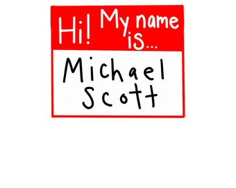 Michael Name Tag - Etsy