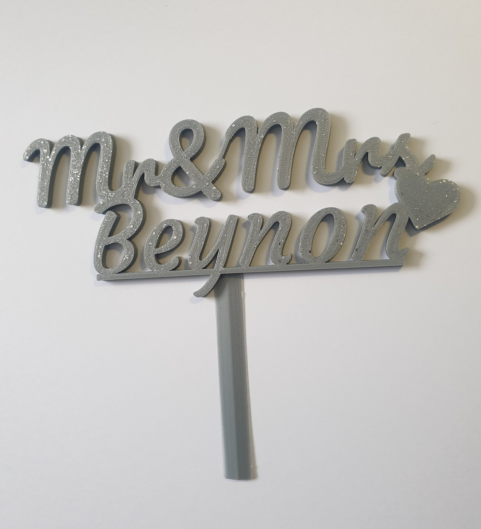 Personalised Custom 3D Printed Cake Topper for Weddings - Etsy