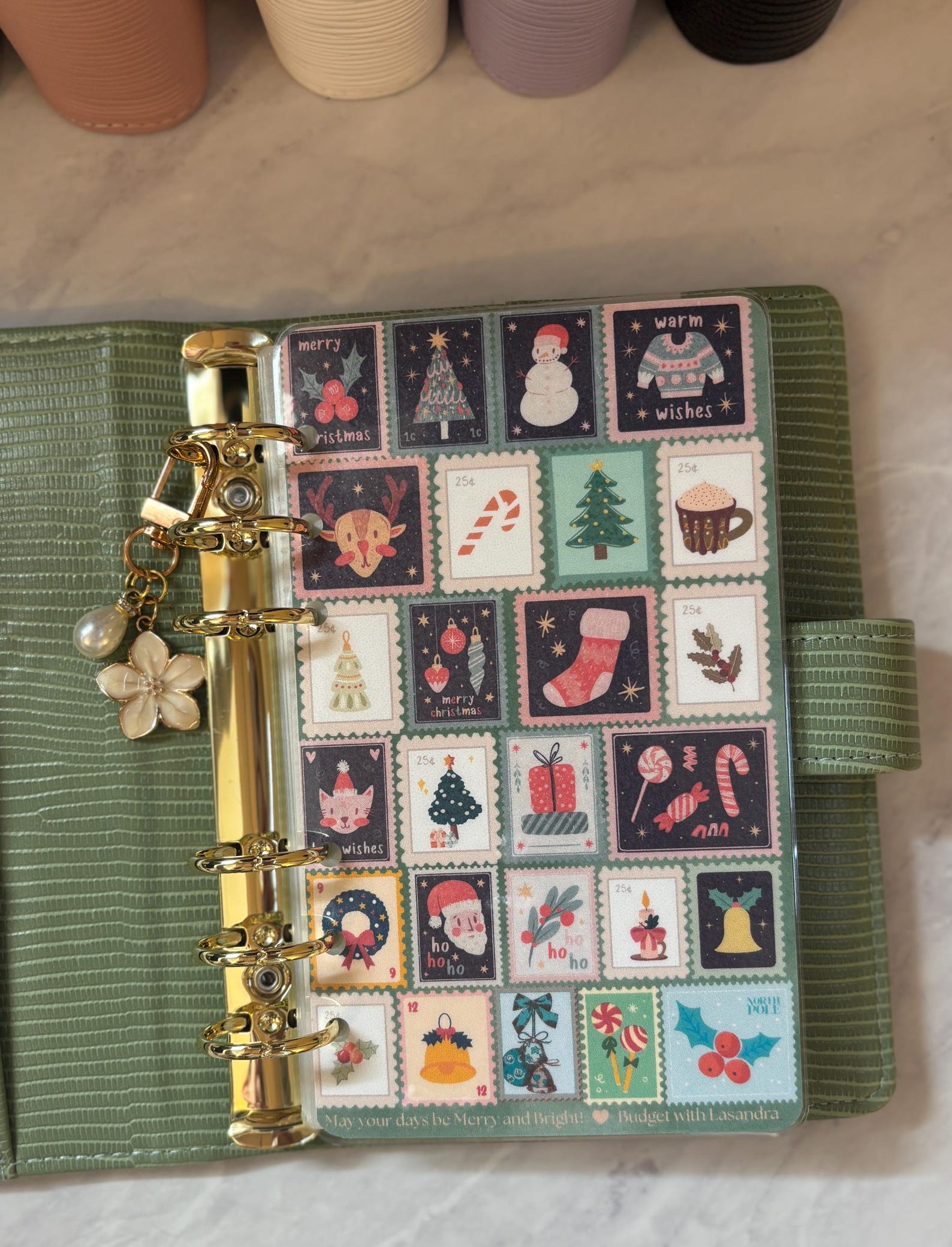 Holiday Stamp Dashboard - A6 - Etsy