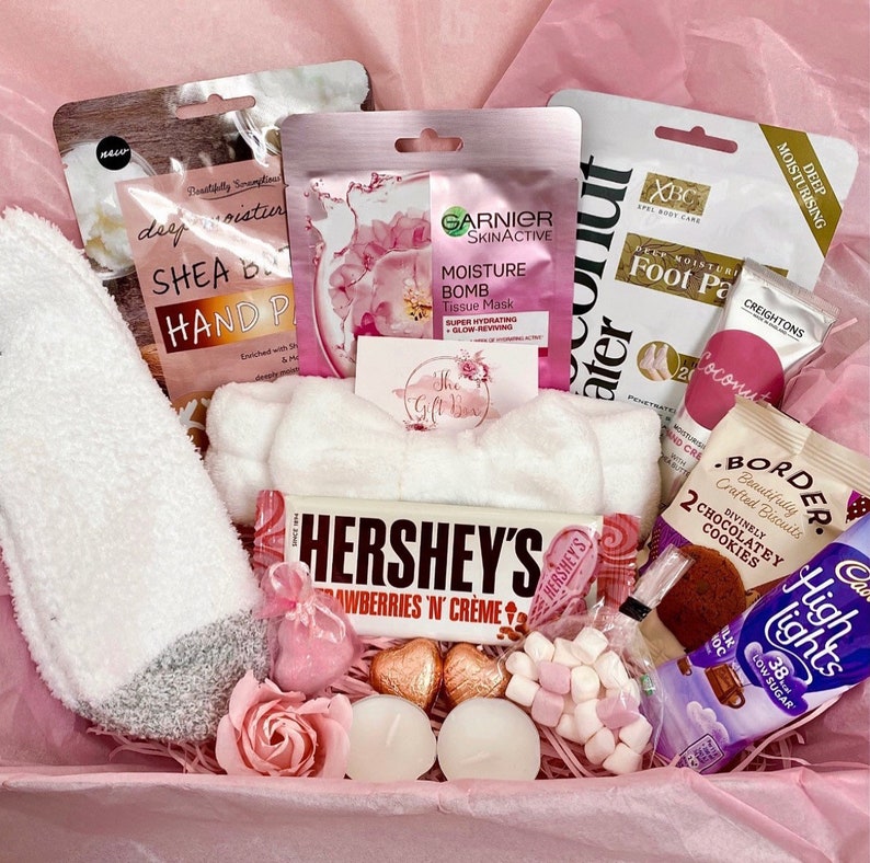 Deluxe Pamper Gift Box Self Care Package Birthday Gift for - Etsy