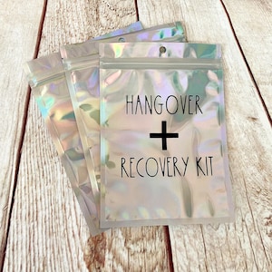 Hangover Recovery Kits - Self Care Kit - Wedding Favour - Hen Do ...