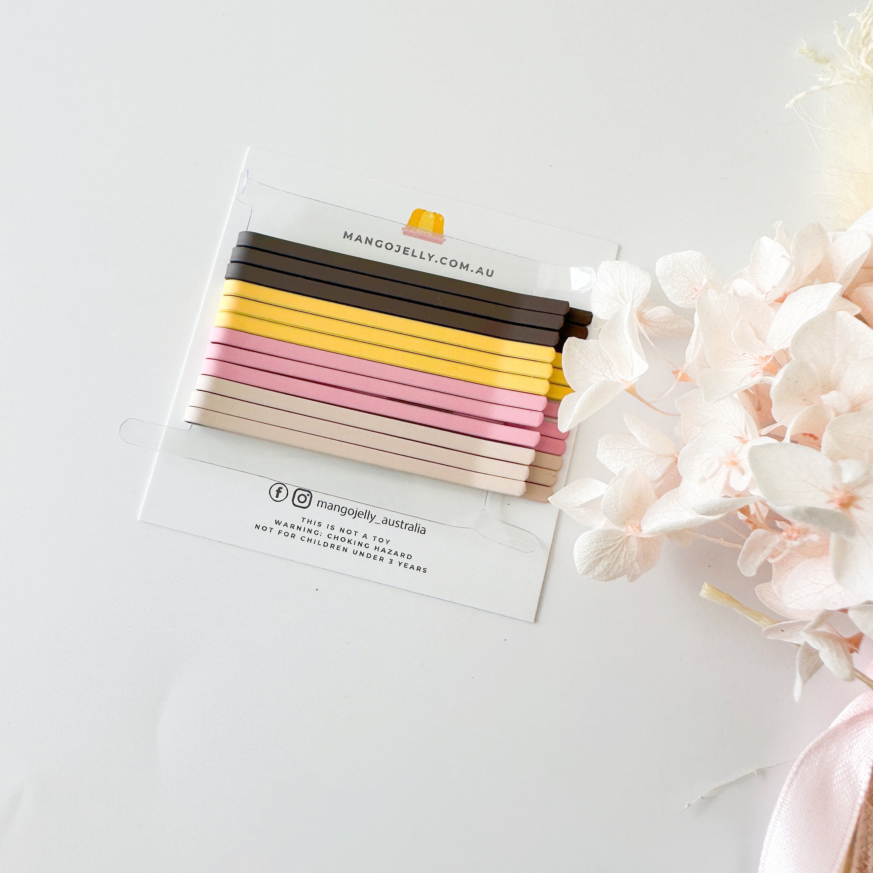 Pastel Coated Hair Pins Classic Hair Pins Hair Pins - Etsy