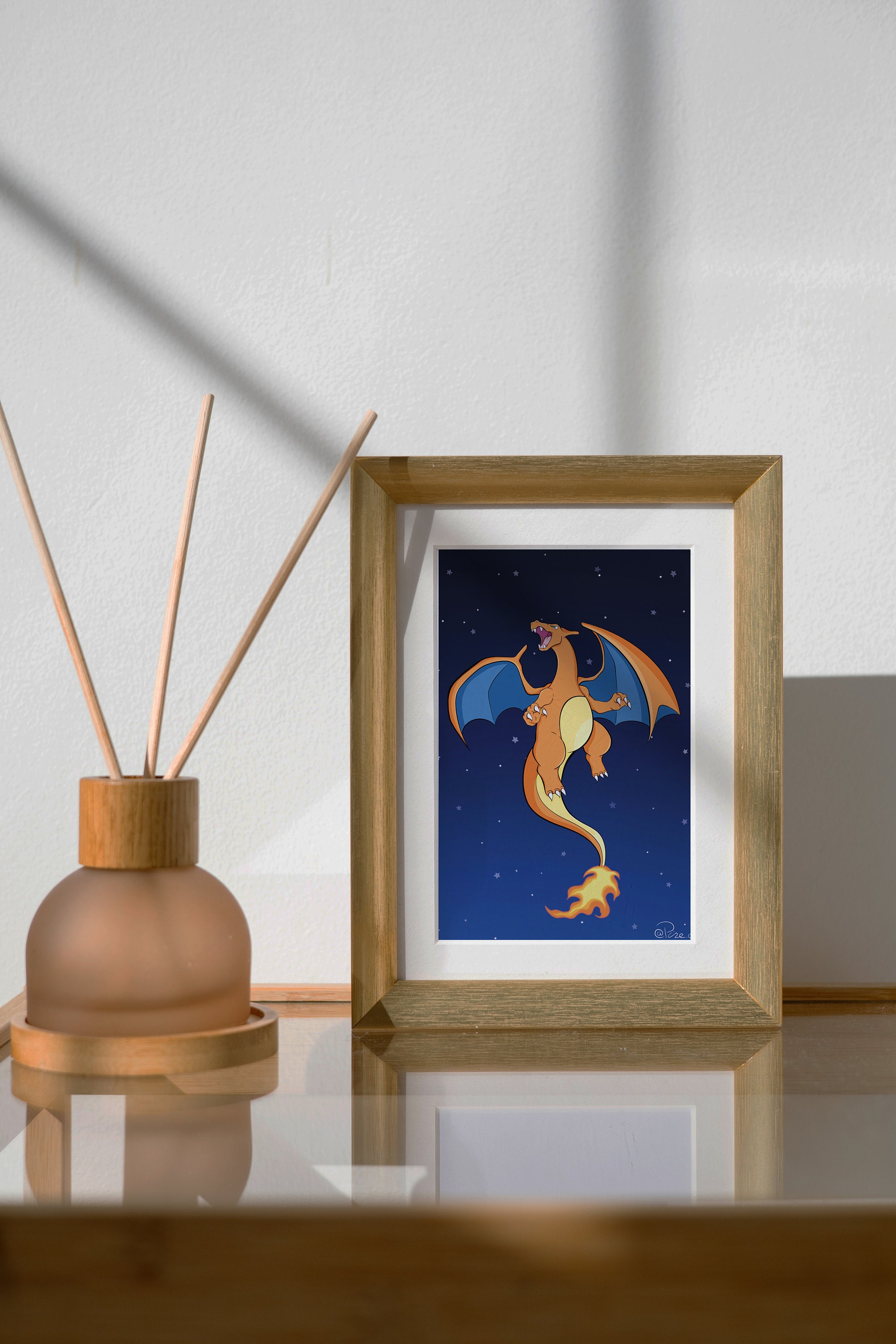 Charizard Night Sky - Etsy