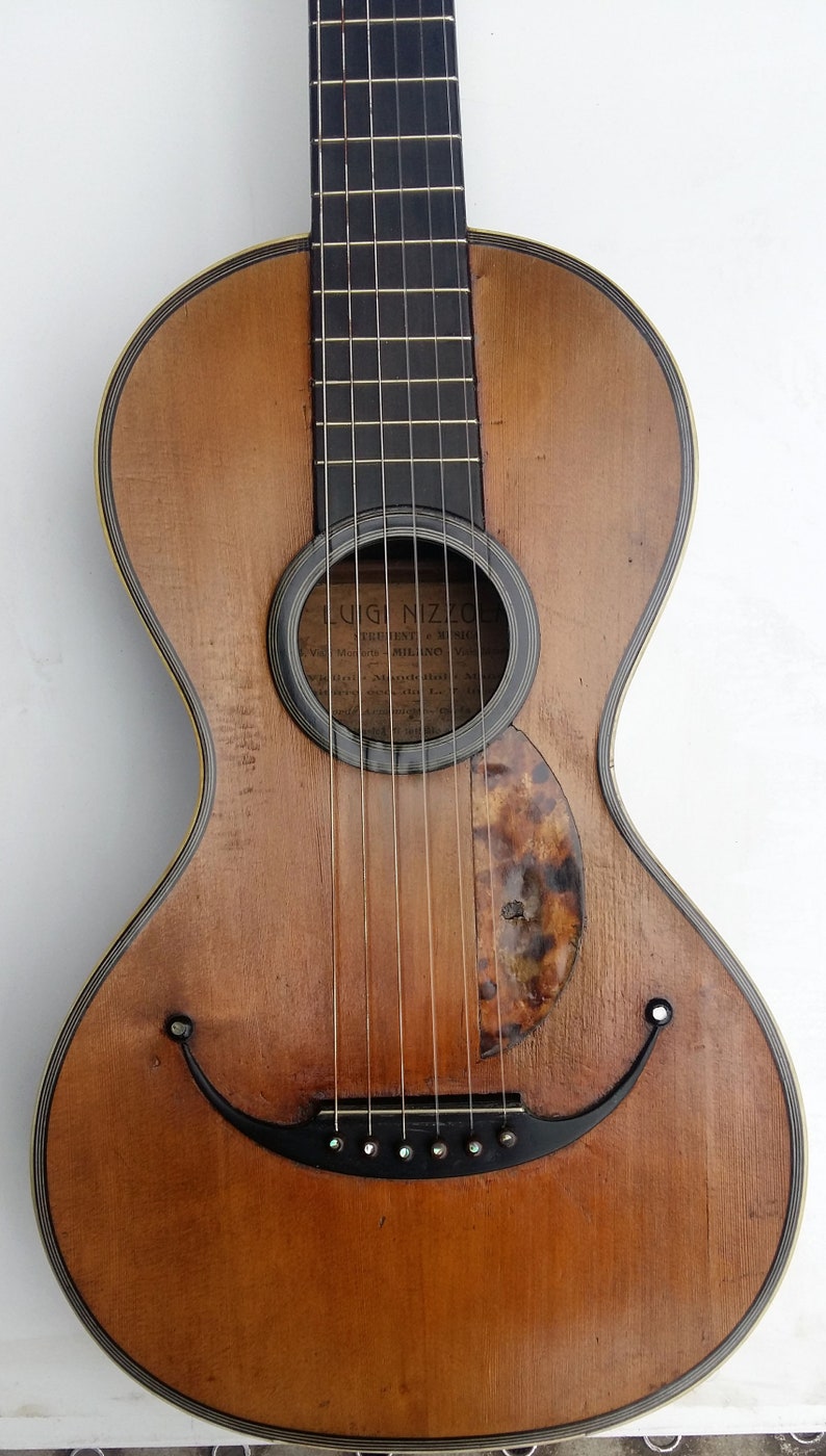 Romantic Guitar From Italy Circa 1820 - Etsy