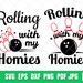 Rolling With My Homies SVG, Bowling Lovers Svg, Funny Sayings SVG ...