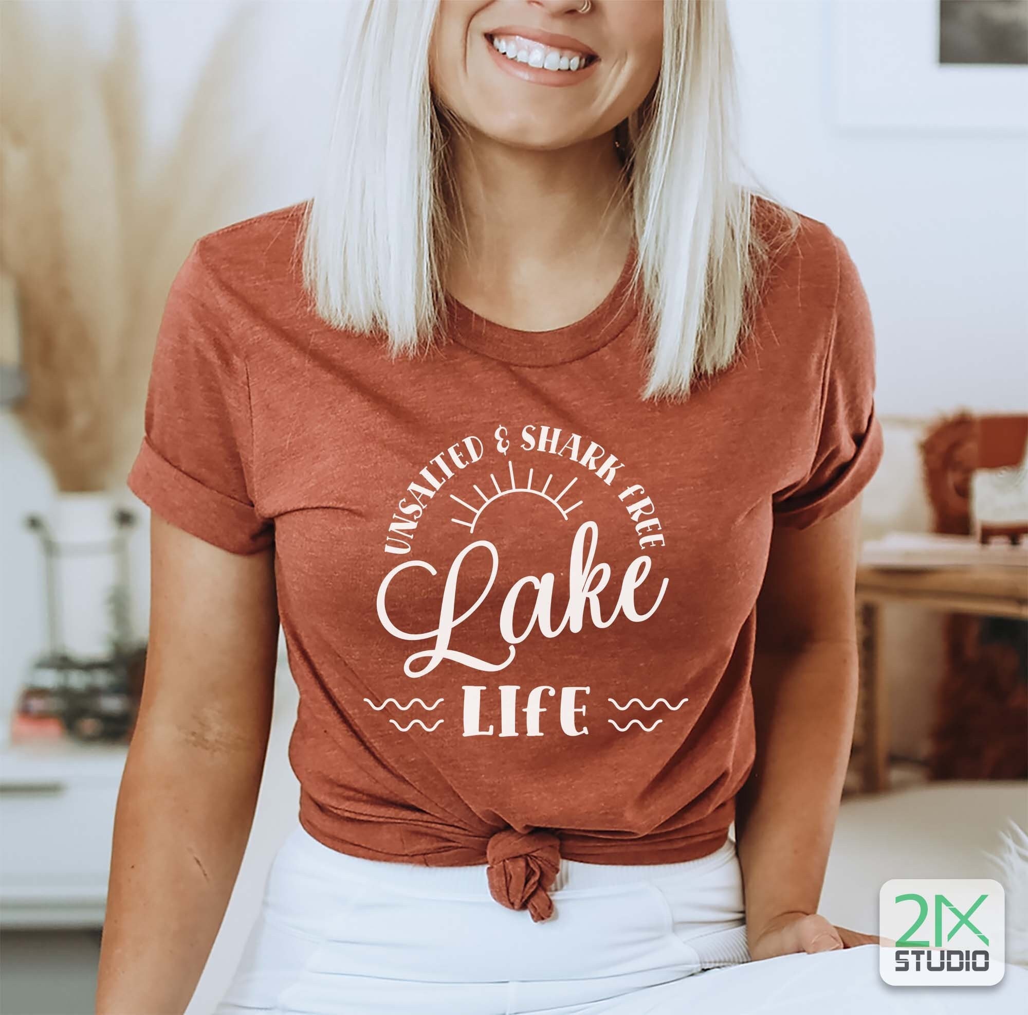 Lake Life Unsalted and Shark Free Svg, Life is Better Svg, Summer Svg ...