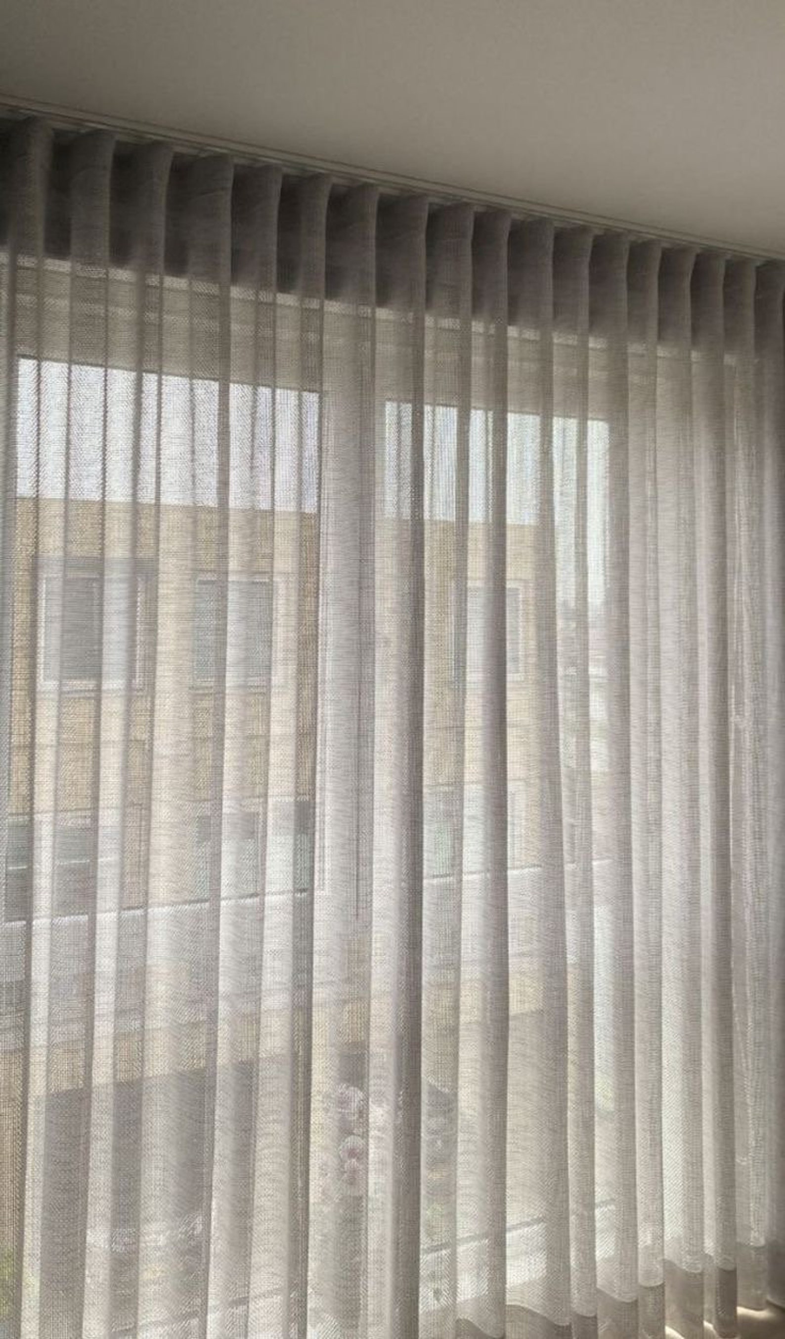 Ripple Fold Sheer Curtains Wave Fold Custom Curtain S Fold With Snap ...