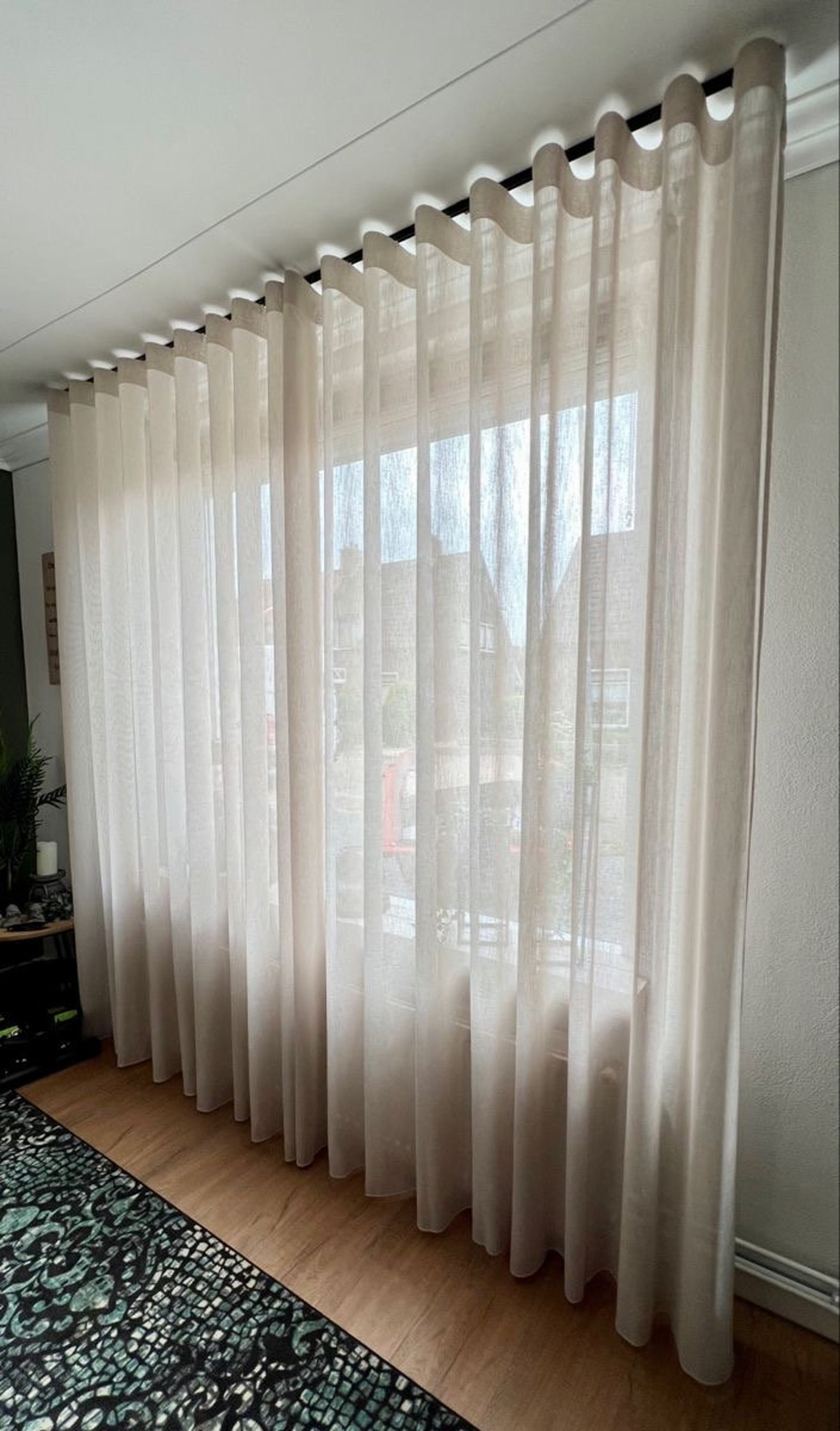 Ripple Fold Sheer Curtains Wave Fold Custom Curtain S Fold With Snap ...
