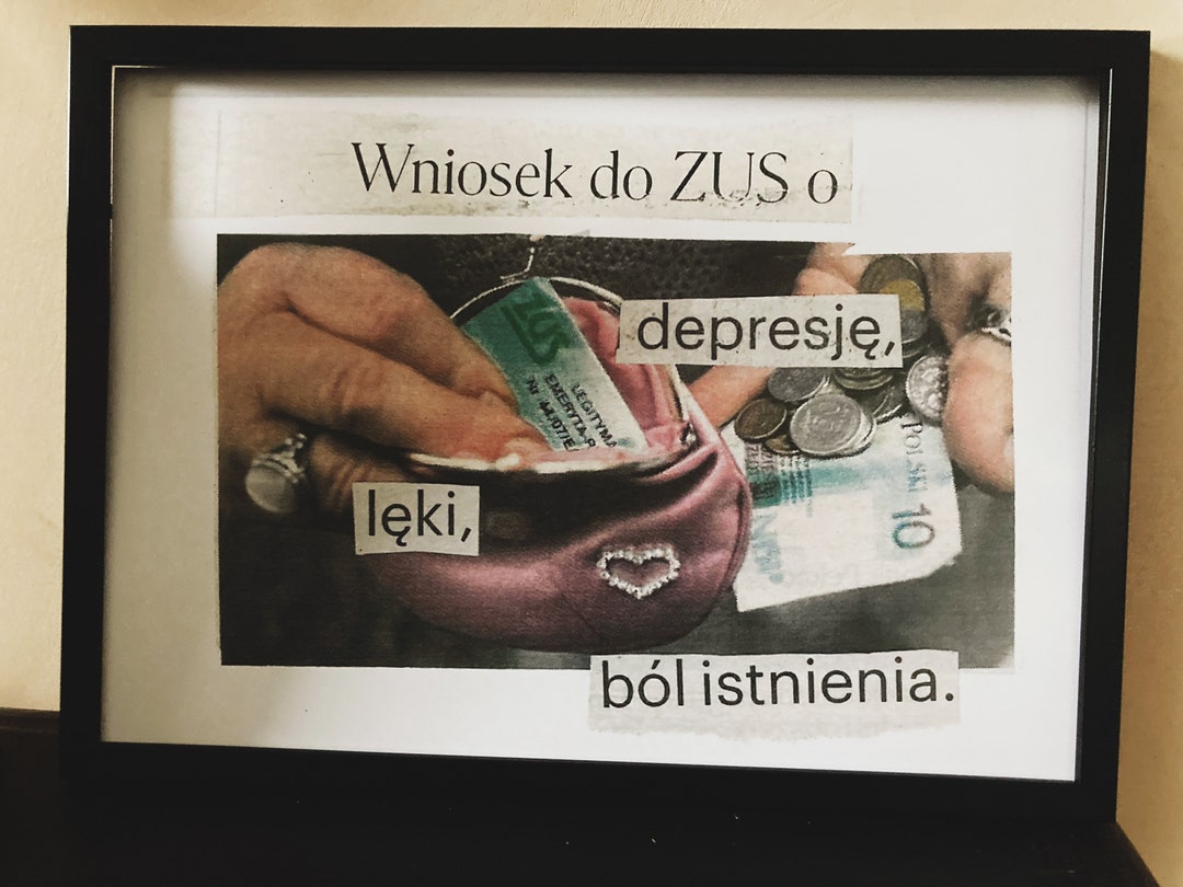 Different A4 Collages Poster Theme About Depression - Etsy