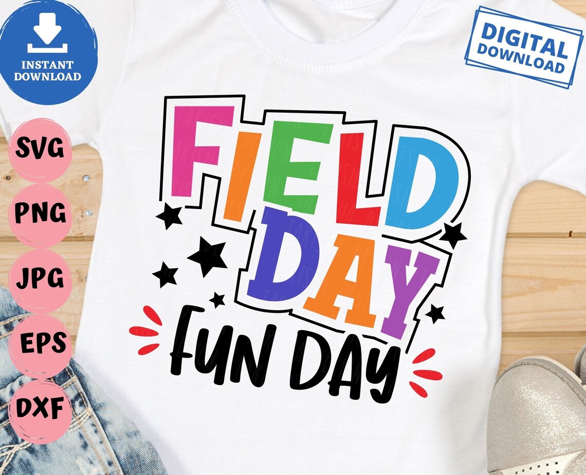 Field Day Fun Day Svg Funny Teacher Field Day Shirt Svg - Etsy