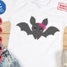 Cute Bat Girl Svg, Cute Bat Svg, Bat With Bow Svg, Cute Halloween Svg ...