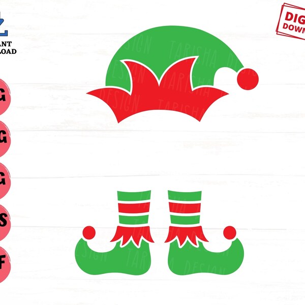 Elf Svg - Etsy