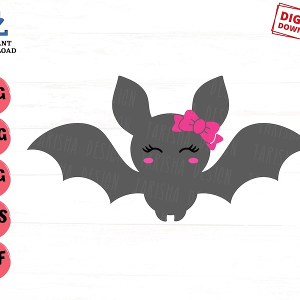 Bat Svg - Etsy