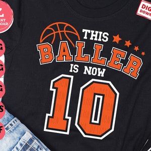 This Baller is Now 10 Basketball Svg, This Baller is Now 10 Svg ...