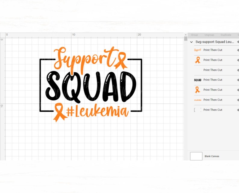 Support Squad Leukemia Svg Leukemia Support Svg Leukemia - Etsy