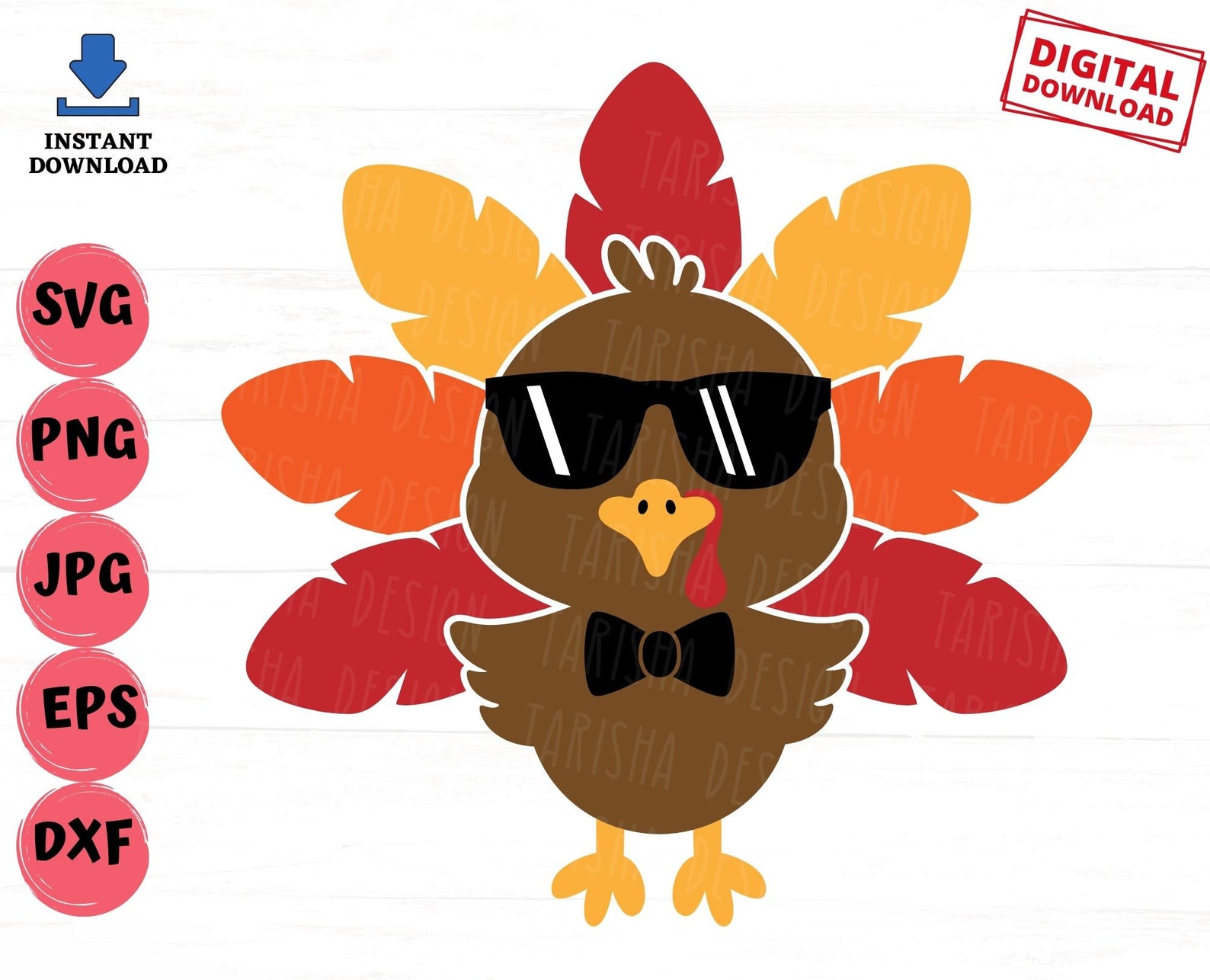 Boy Turkey Svg Cute Turkey Svg Baby Turkey Svg Boy | Etsy