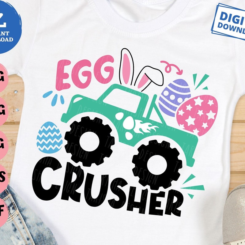 Easter Truck Svg - Etsy