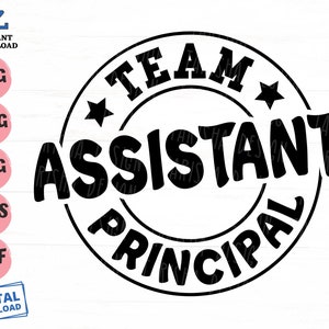 Team Assistant Principal Svg, Assistant Principal Svg, School Worker ...