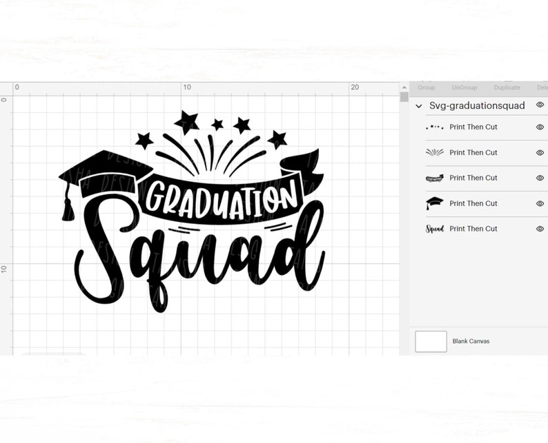 Graduation Squad Svg Graduation Cap Svg End of School Svg - Etsy