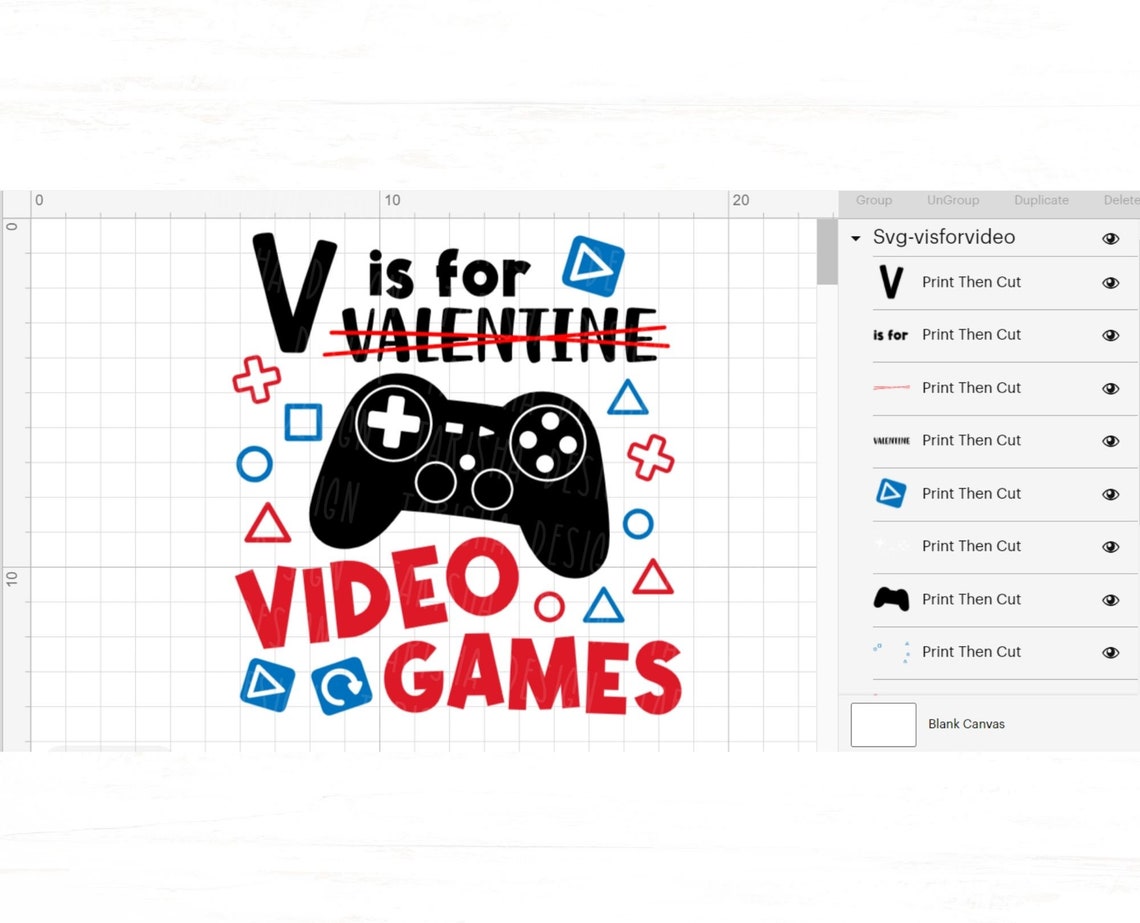 V is for Video Games Svg Video Game Svg Funny Valentine Svg | Etsy