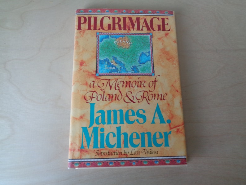 Pilgrimage - by James A Michener - Signed by Edward Piszek - Etsy