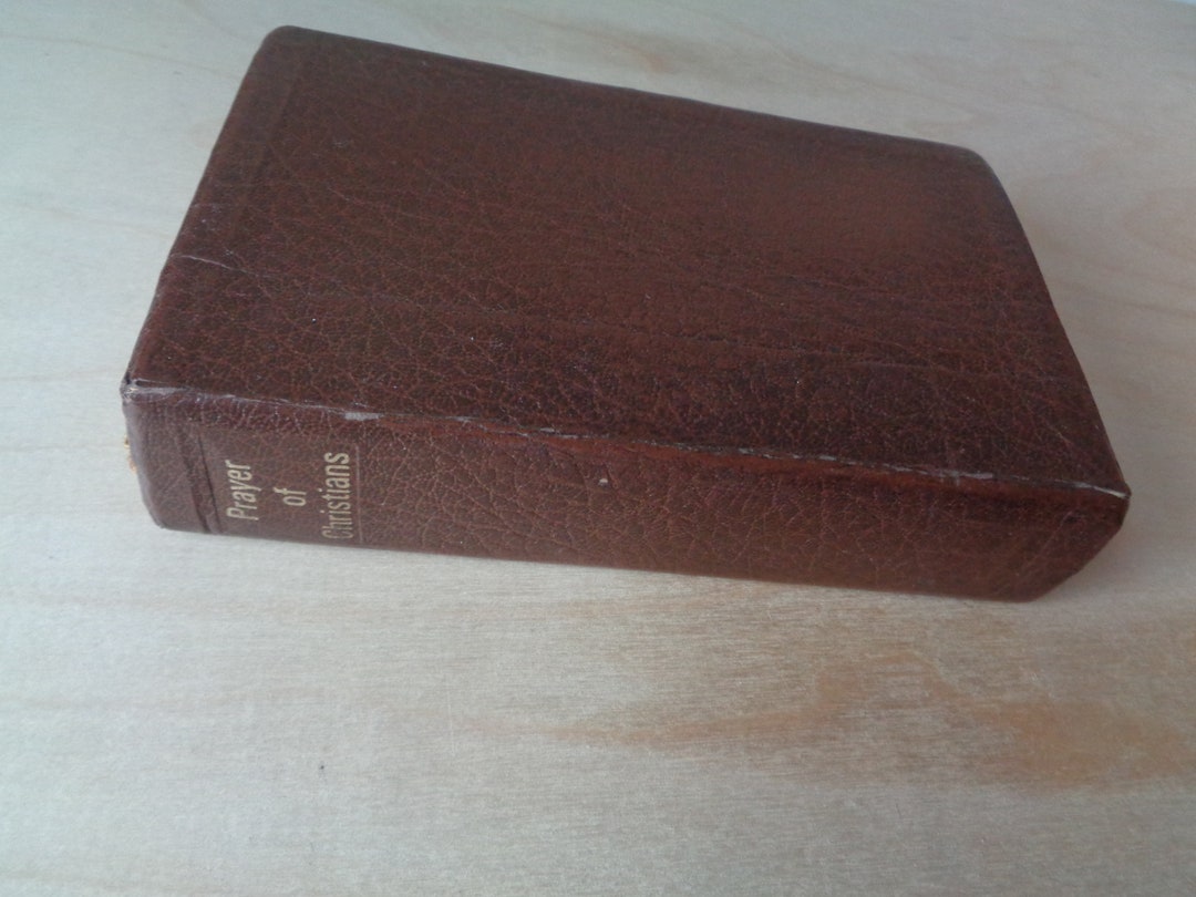 Vintage Religious Book Prayer of Christians American Interim Breviary ...