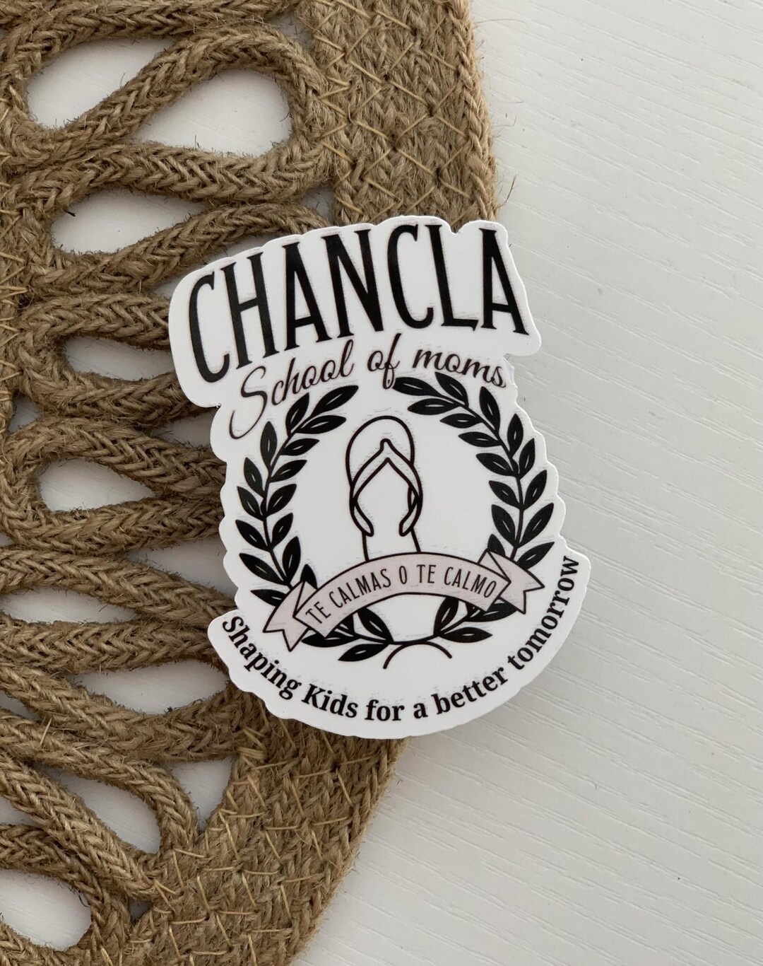 Funny Chancla Latina Sticker, Spanish Stickers,hispanic Sticker ...