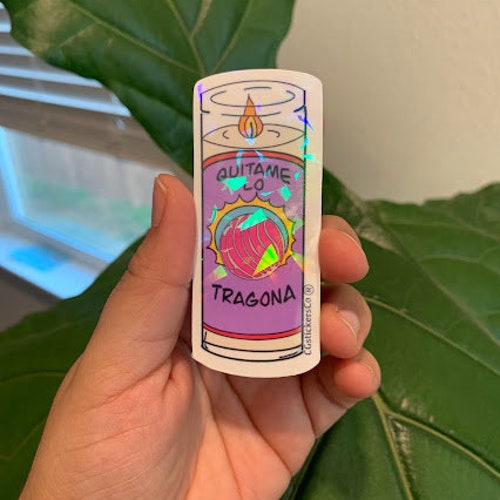 Veladora Sticker Mexican Stickers Latina Funny Stickers - Etsy