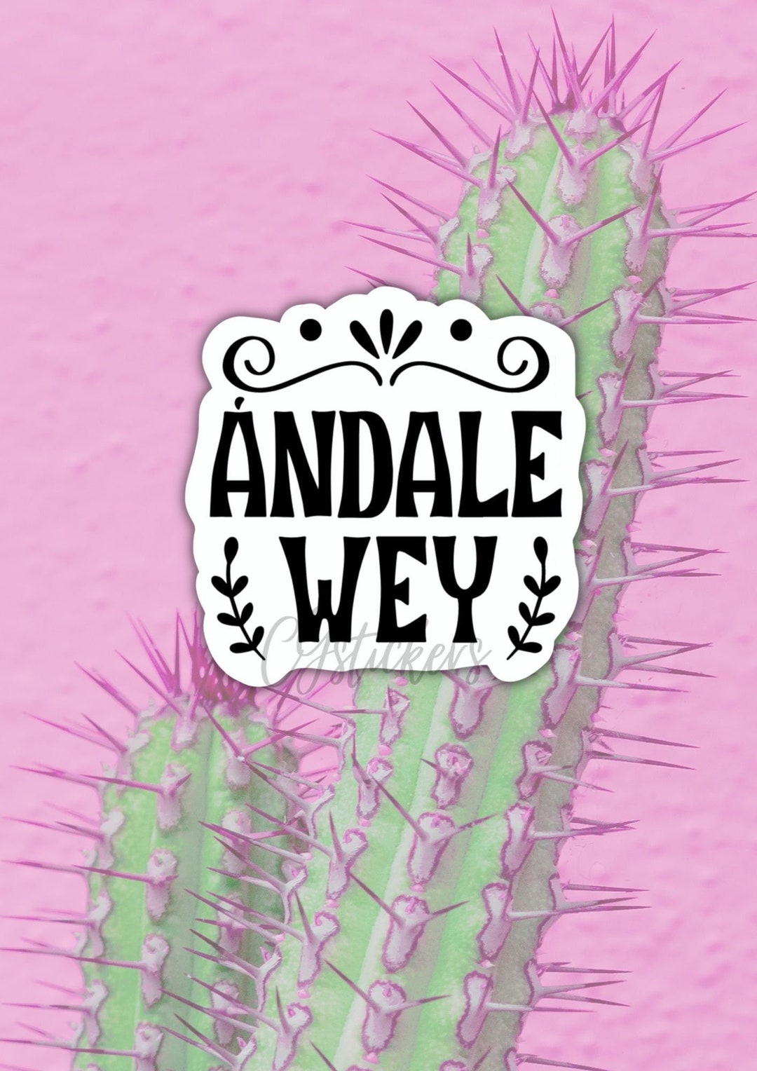 Andale Wey Vinyl Sticker, Laptop Sticker, Decals, Waterbottle Sticker ...