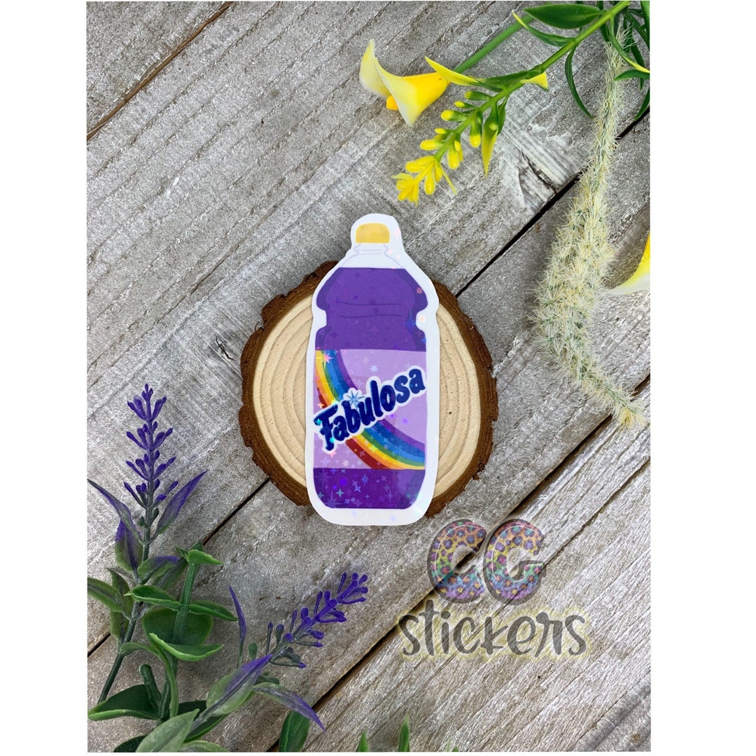 Fabulosa Waterproof Sticker, Holographic Sticker, Mexican Stickers ...