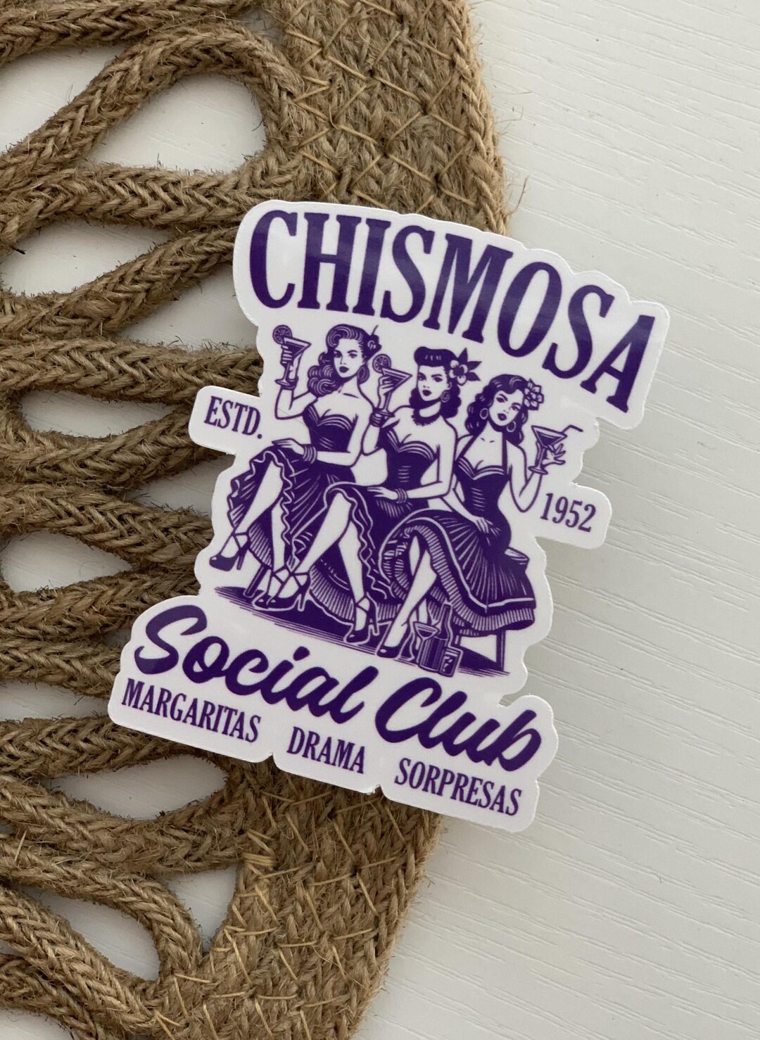 Chismosa Sticker Funny Latina Sticker Mexican Spanish Decal Cute ...