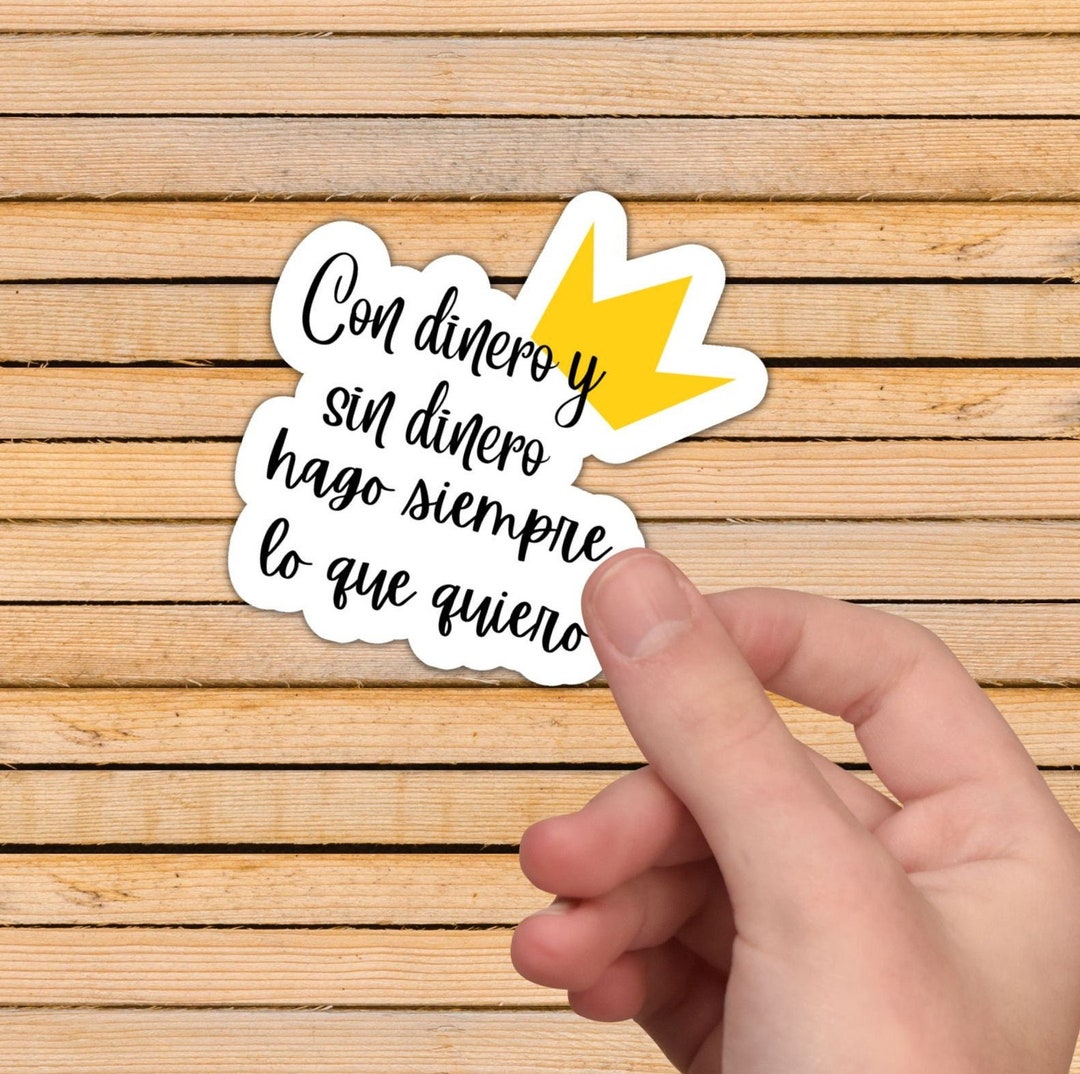 El Rey Sticker Mexican Sticker Latinx Vinyl Sticker Water - Etsy