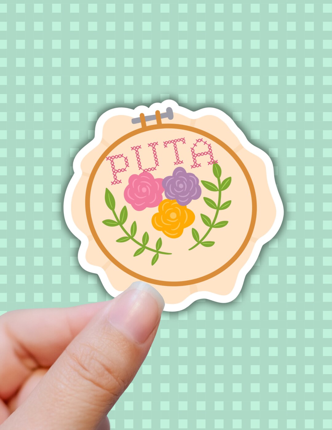 Puta Sticker, Funny Latinx Sticker, Spanish Stickers, Laptop Decal ...