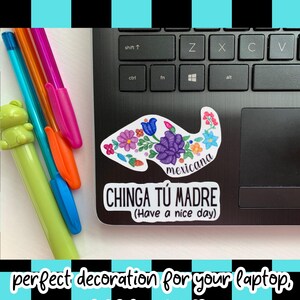 Eres Un Pendejo Vinyl Sticker,funny Stickers Water Bottle Stickers ...
