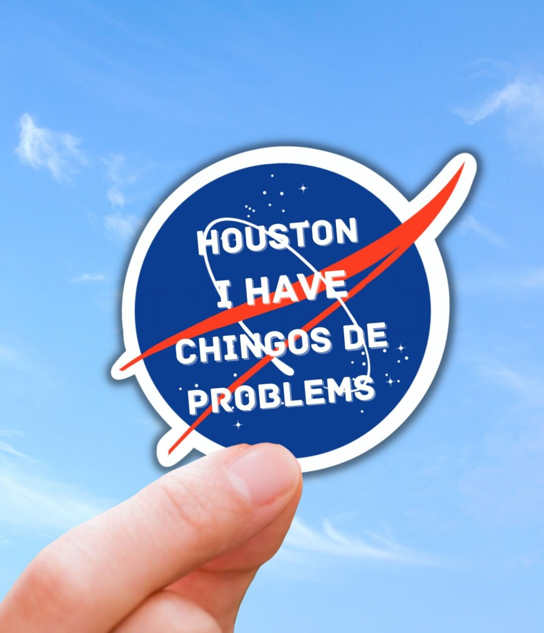 Houston I Have so Many Problems Sticker, Latina Funny Sticker,having a ...