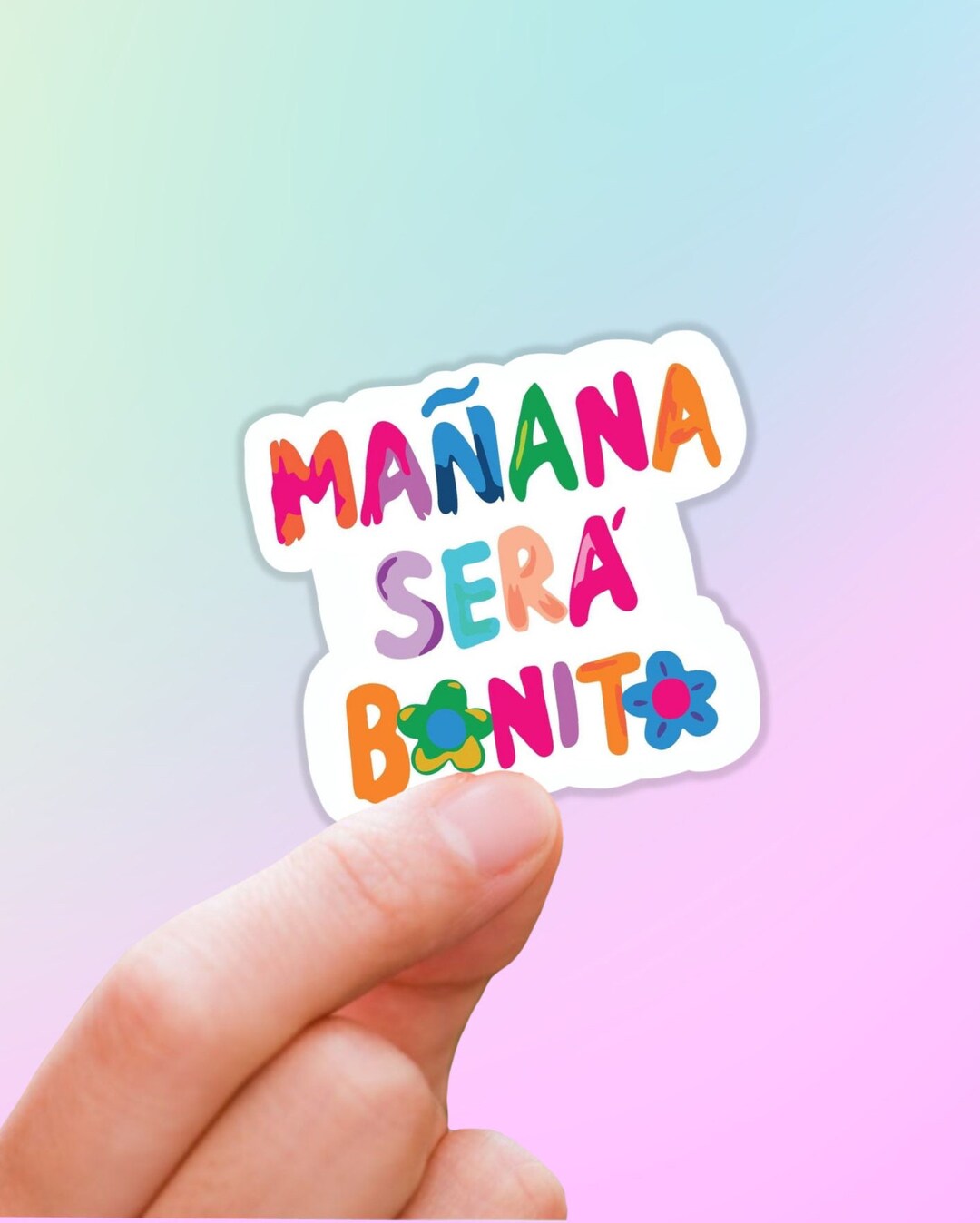 Mañana Sera Bonito Vinyl Sticker, Trendy Stickers,latina Stickers ...