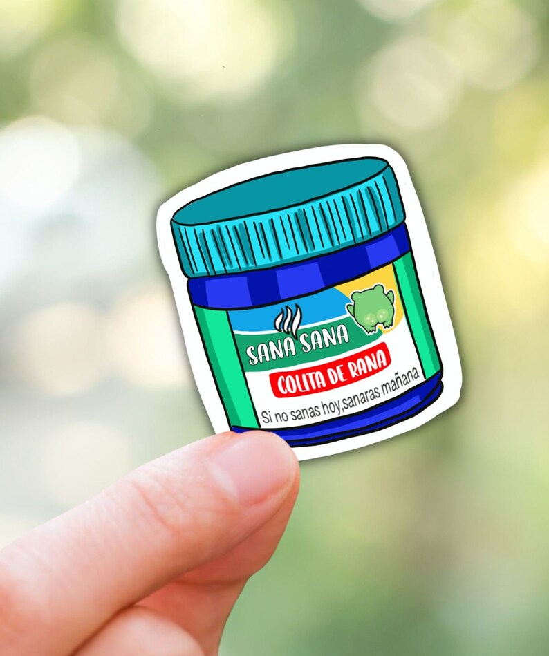 Sana Sana Colita De Rana Funny Sticker Latina Mom Gift Idea - Etsy