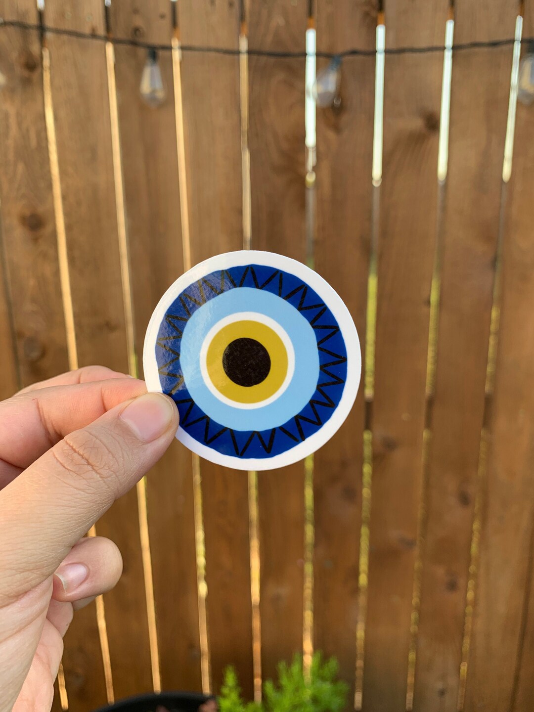 Evil Eye Sticker, Mal De Ojo, Malas Vibras, Vinyl Sticker, Latina ...