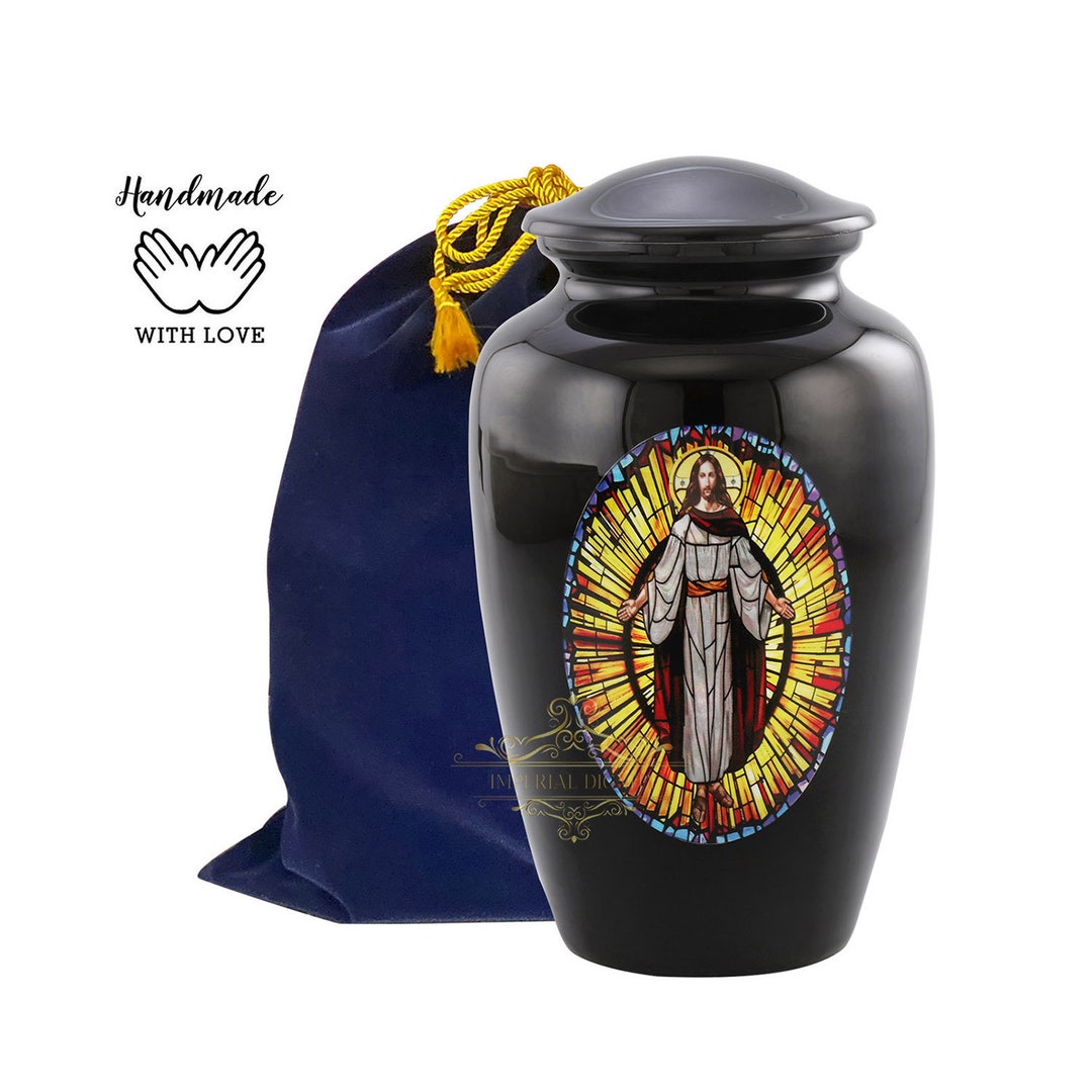 Jesus Urn - Jesus Christ Cremation Urn - Adult Spiritual Urn ...