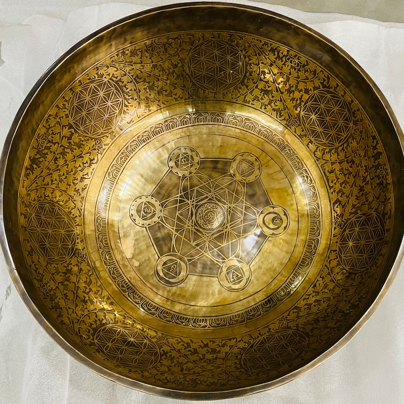 Bronze Singing Bowl 24 - Etsy