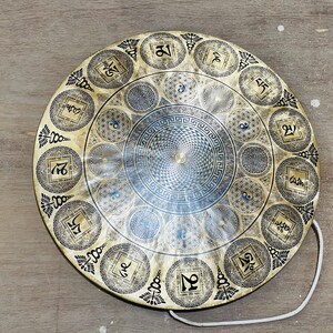 50cm -100cm Fancy Handmade Gong- Made in Nepal- Chakras of Mantras ...