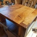 Luxury Bespoke Handmade Rustic Oak Coffee Table, Handcut Dovetail ...