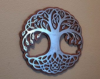 Carved Wood Tree of Life Celtic Tree of Life Yggdrasil - Etsy