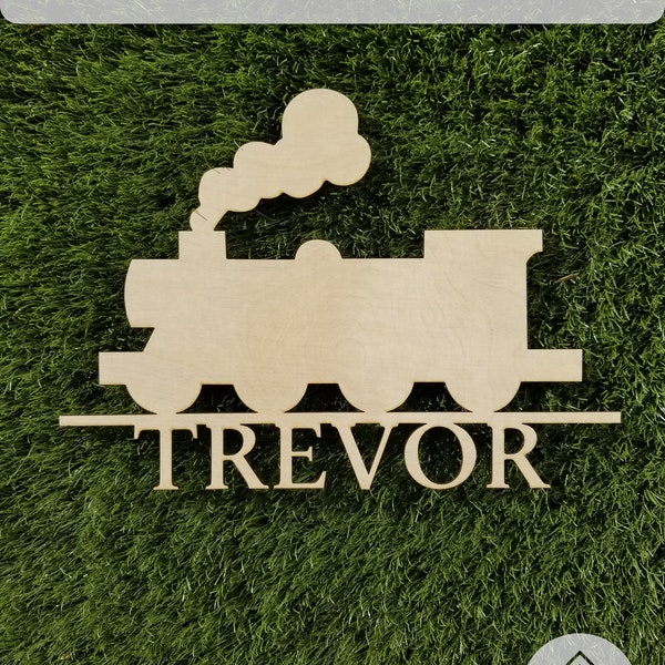 Laser Cut Train Signs - Etsy