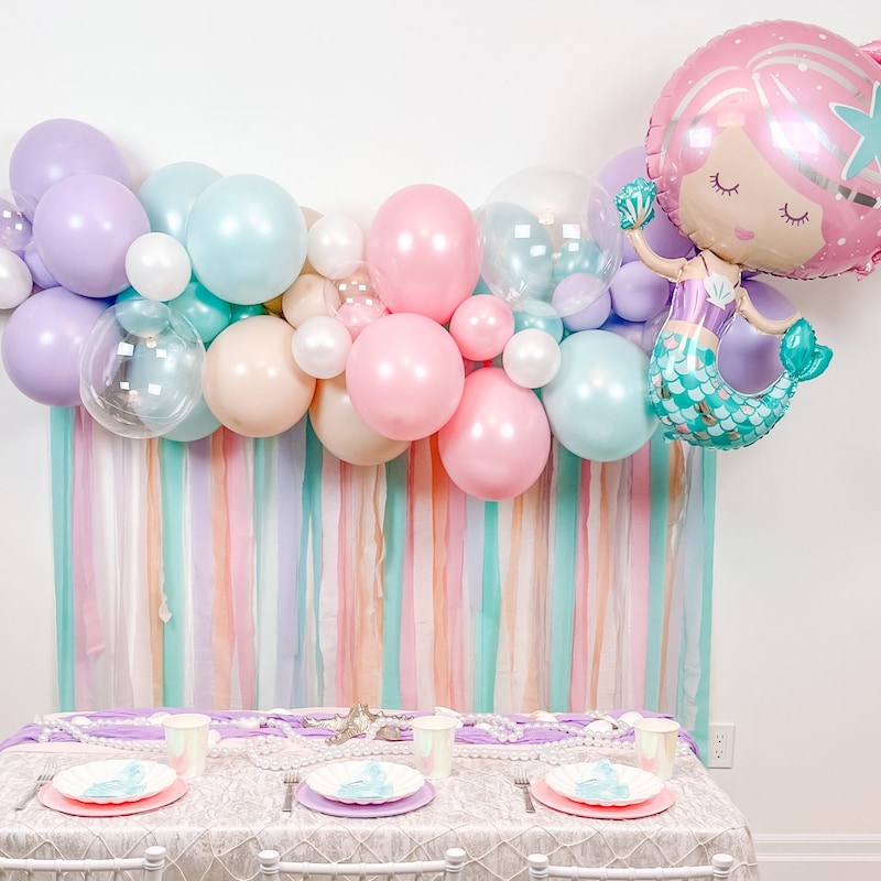 Mermaid Themed Balloon Arch - Etsy
