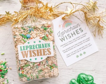 St. PATRICK'S DAY Treat Bag TOPPERS Leprechaun Bait Tags - Etsy