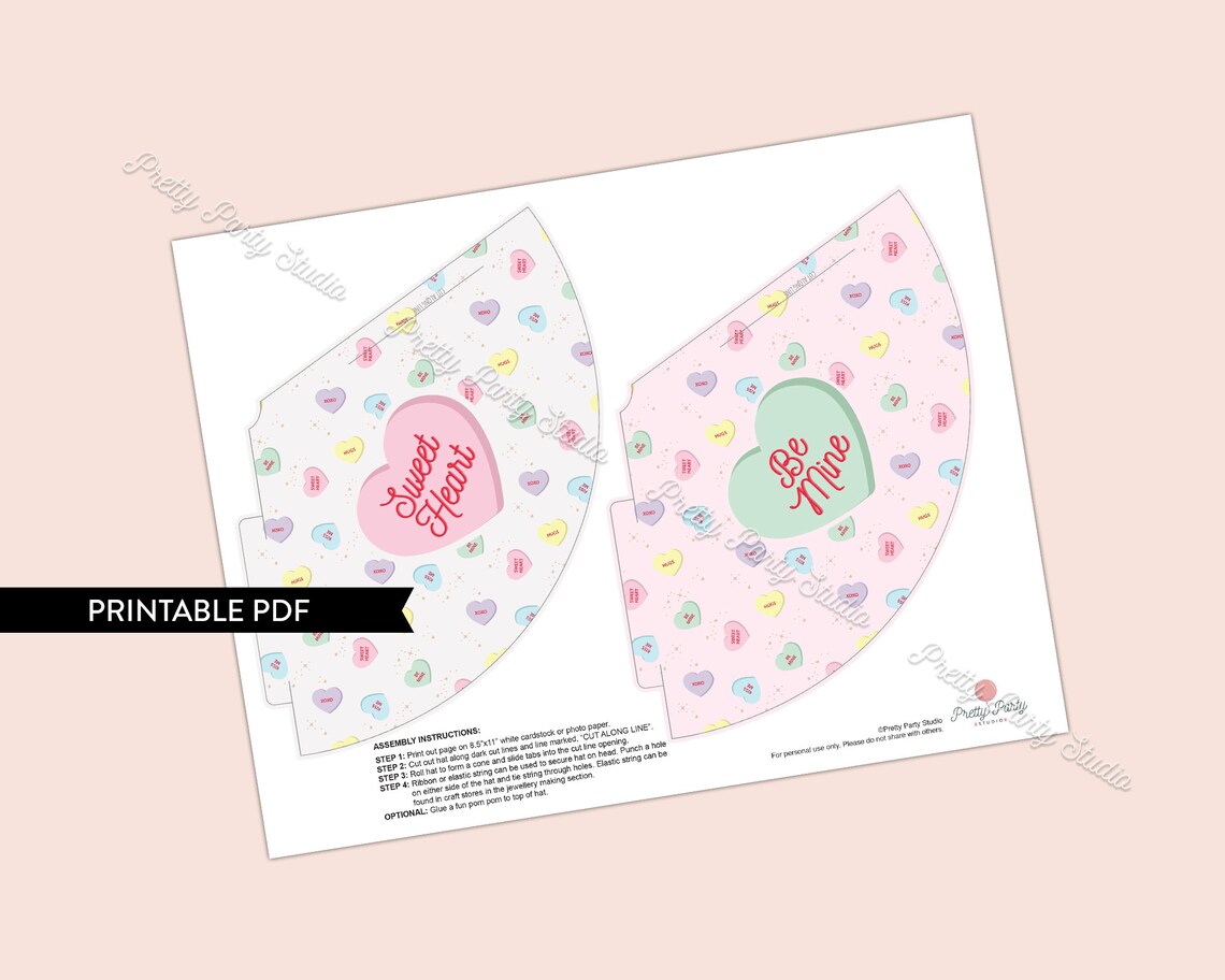 Valentine's Day Party Pack Printable Conversation | Etsy