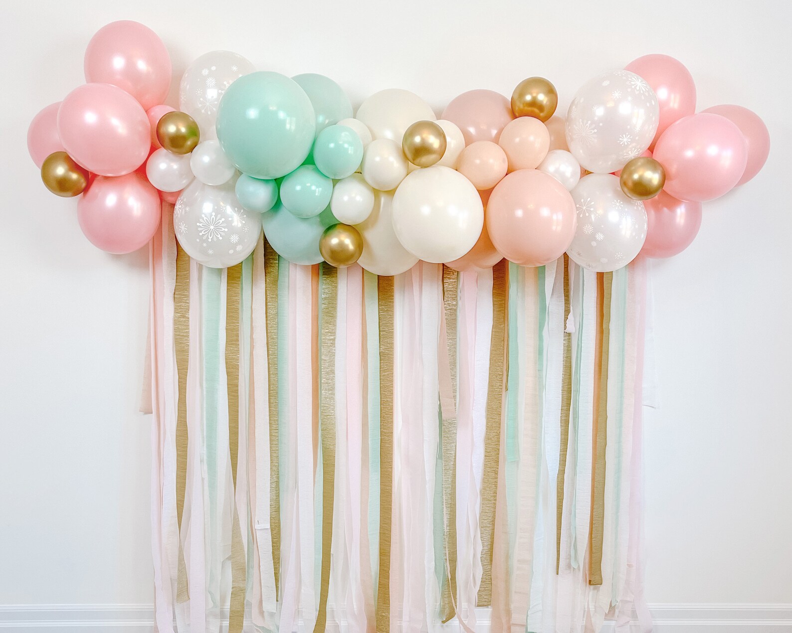 6' Pastel Nutcracker Balloon & Streamer Backdrop Kit - Etsy