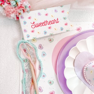 Valentine's Day Party Pack || Printable Conversation Hearts Valentines ...