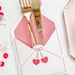 Bows & Cherries Place Setting Printables || Valentine’s Day Cherry ...